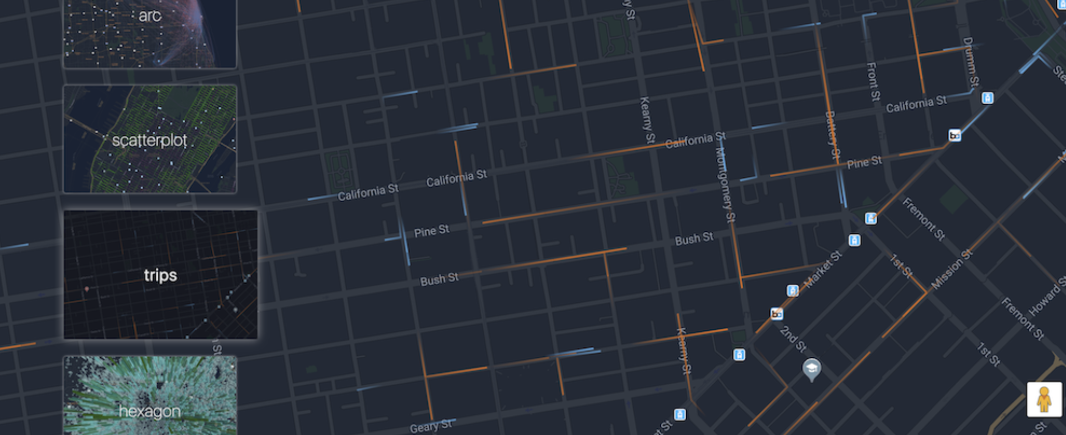 구글 지도 플랫폼과 deck.gl을통한고성능데이터시각화